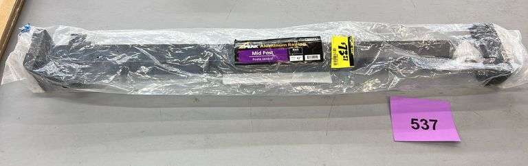 PEAK ALUMINIUM RAILING MID POST - Earl's Auction Company