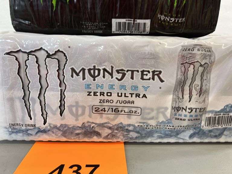 (2) PACKS OF MONSTER ENERGY - Earl's Auction Company