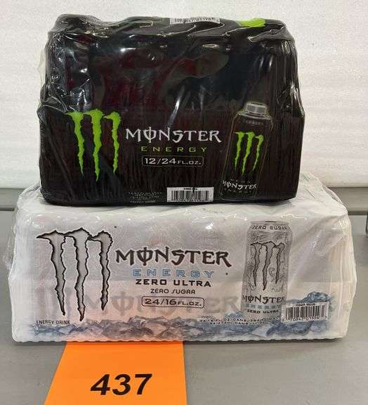 (2) PACKS OF MONSTER ENERGY - Earl's Auction Company