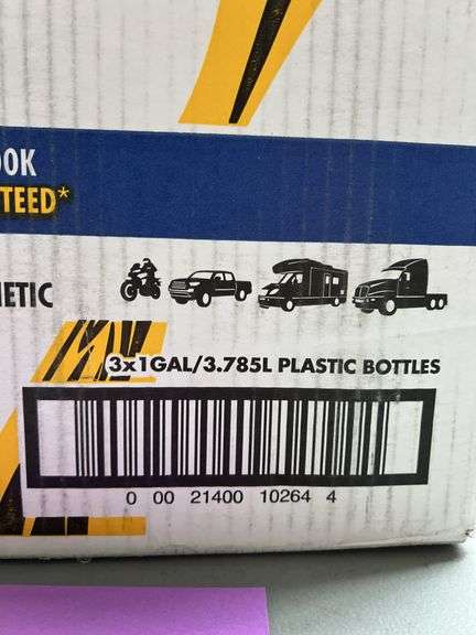 BOX OF SHELL ROTELLA DIESEL ENGINE OIL - Earl's Auction Company