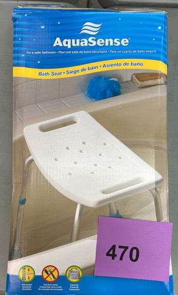 AQUASENSE BATH SEAT IN BOX - Earl's Auction Company