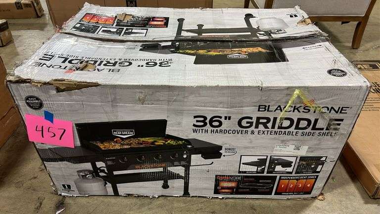 BLACKSTONE 36" GRIDDLE IN BOX - Earl's Auction Company