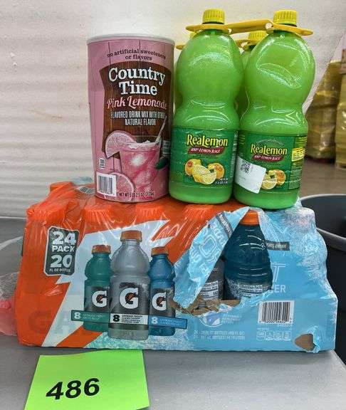 MISC LOT OF DRINK ITEMS - SEE PHOTOS - Earl's Auction Company