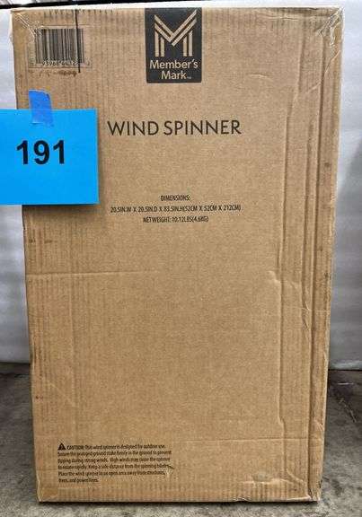 WIND SPINNER IN BOX - Earl's Auction Company