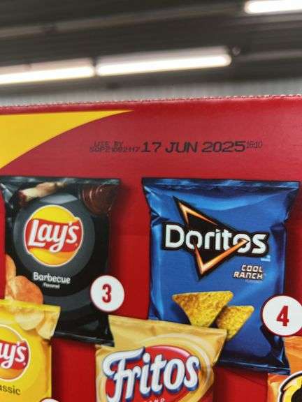 (3) BOXES OF FRITO LAYS SNACKS - Earl's Auction Company