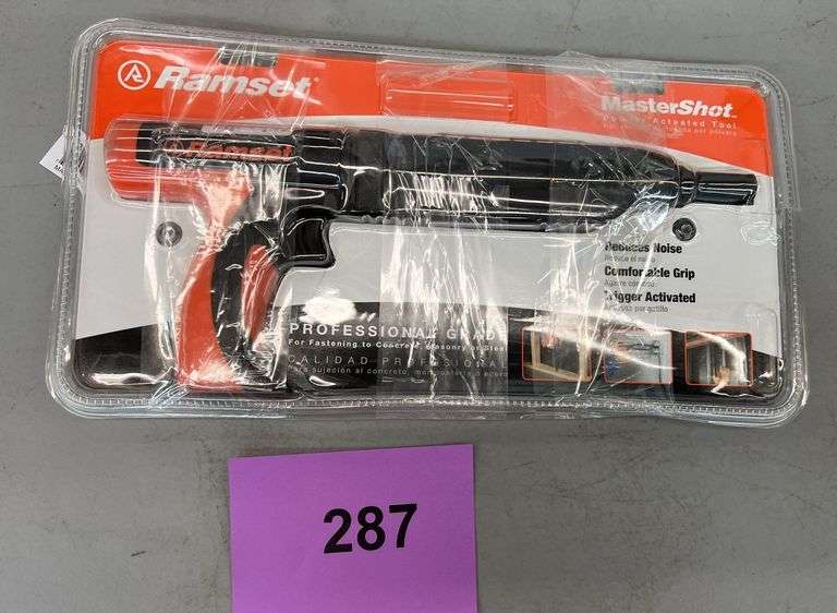 RAMSET MASTERSHOT POWDER ACTUATED TOOL - Earl's Auction Company