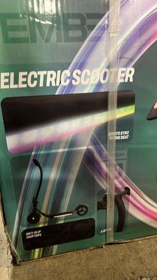 JETSON EMBER ELECTRIC SCOOTER IN BOX - Earl's Auction Company