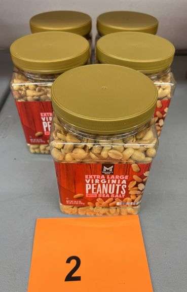 (5) PACKS OF VIRGINIA PEANUTS - Earl's Auction Company
