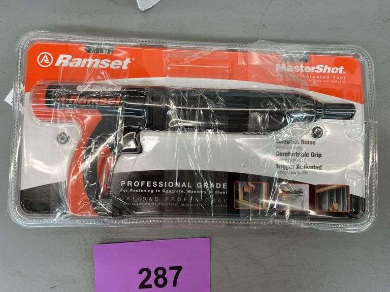 RAMSET MASTERSHOT POWDER ACTUATED TOOL - Earl's Auction Company