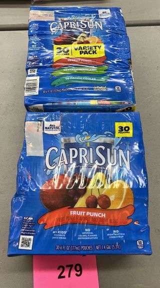 (2) PACKS OF CAPRI SUN - Earl's Auction Company