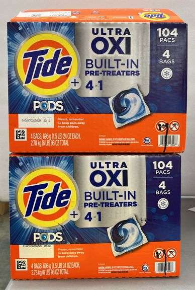 (2) BOXES OF TIDE PODS - Earl's Auction Company