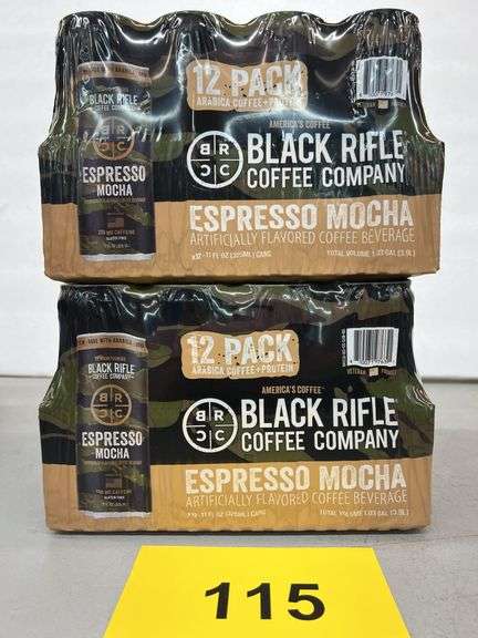 (2) PACKS OF BLACK RIFLE COFFEE - Earl's Auction Company