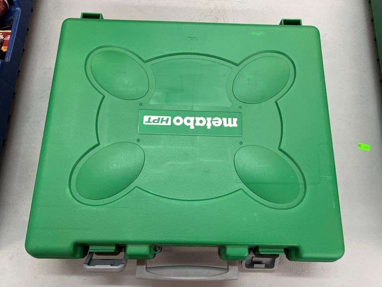 4PC METABO TOOL LOT IN CASE - SEE PHOTOS - Earl's Auction Company