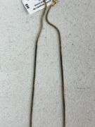 STERLING SILVER 14KT GOLD PLATED CRYSTAL XO NECKLACE - Earl's Auction ...