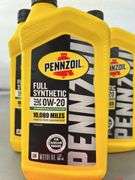 (9) BOTTLES OF PENNZOIL MOTOR OIL - Earl's Auction Company