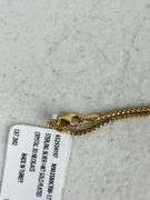 STERLING SILVER 14KT GOLD PLATED CRYSTAL XO NECKLACE - Earl's Auction ...