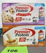 (2) BOXES OF PREMIER PROTEIN SHAKES - Earl's Auction Company