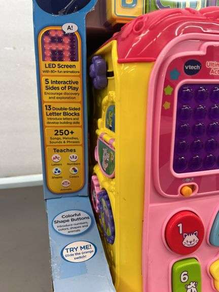 KIDS VTECH ULTIMATE ALPHABET ACTIVITY CUBE IN BOX - Earl's Auction Company