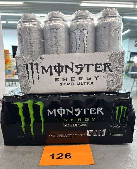 (2) PACKS OF MONSTER ENERGY DRINKS - Earl's Auction Company