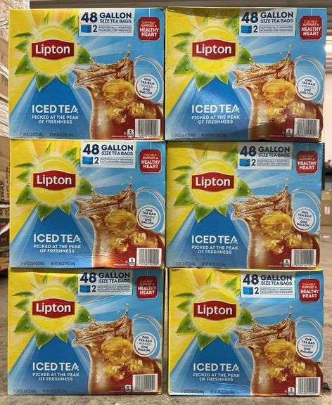 (6) BOXES OF LIPTON ICED TEA - Earl's Auction Company