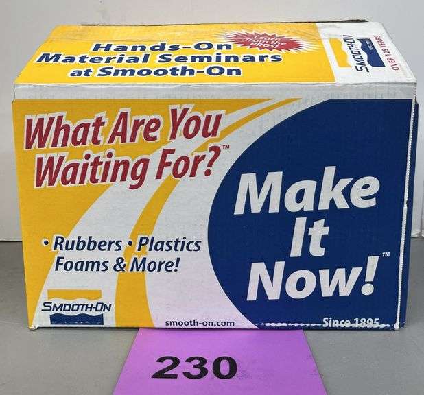 SMOOTH ON URECOAT FLEXIBLE URETHANE COATING IN BOX - Earl's Auction Company