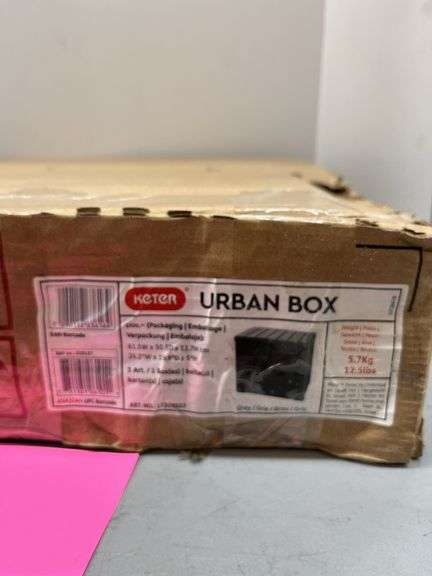 KETER URBAN BOX IN BOX - Earl's Auction Company