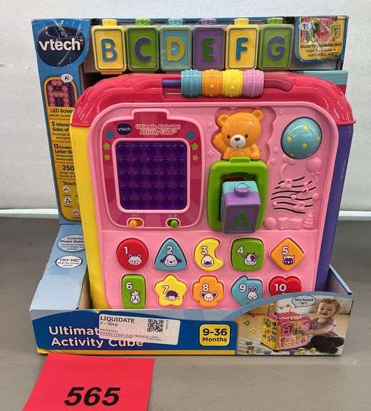 KIDS VTECH ULTIMATE ALPHABET ACTIVITY CUBE IN BOX - Earl's Auction Company
