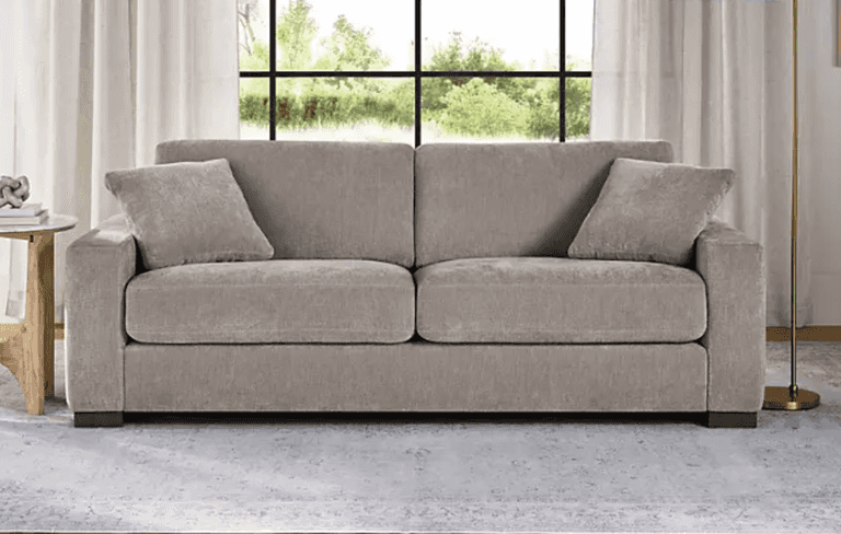 HARRISON COLLECTION FABRIC SOFA IN BOX - Earl's Auction Company