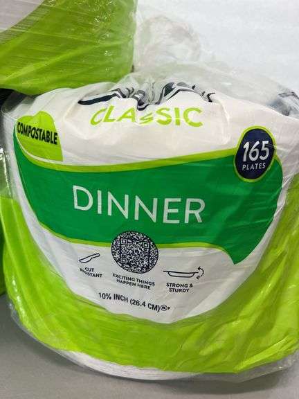 (3) PACKS OF CHINET PAPER PLATES - Earl's Auction Company