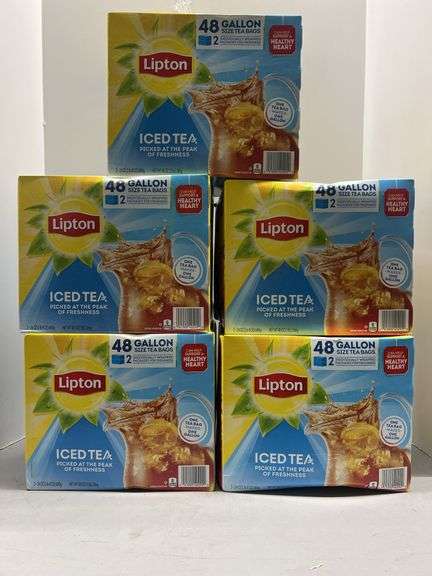 (5) BOXES OF LIPTON ICED TEA - Earl's Auction Company