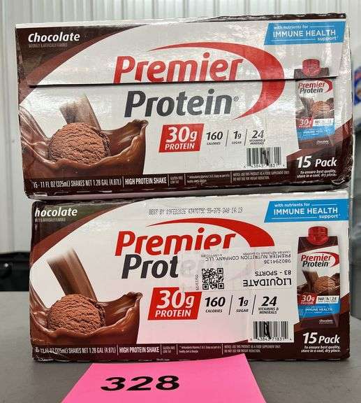 (2) BOXES OF PREMIER PROTEIN SHAKES - Earl's Auction Company