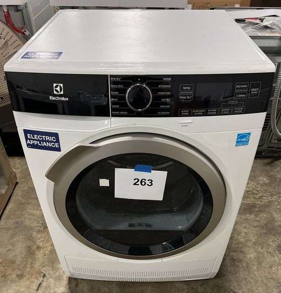 ELECTROLUX 24" COMPACT ELECTRIC VENTLESS DRYER - WHITE - Earl's Auction ...