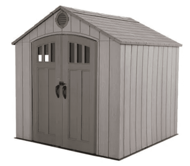 LIFETIME OUTDOOR STORAGE SHED IN BOX - Earl's Auction Company