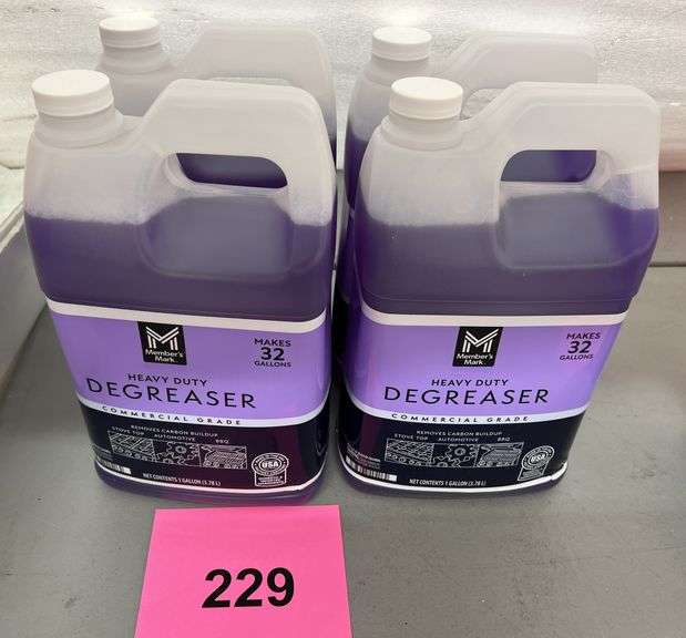 (4) JUGS OF HEAVY DUTY DEGREASER - Earl's Auction Company