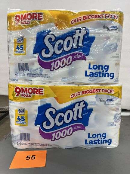 (2) PACKS OF SCOTT TOILET PAPER - Earl's Auction Company