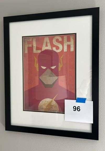 FRAMED FLASH WALL ART - Earl's Auction Company
