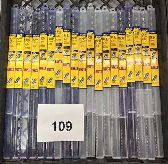 (19) IRWIN 5/16" INSTALLER BITS - Earl's Auction Company