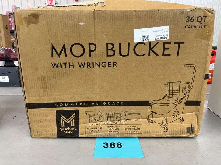 36QT MOP BUCKET IN BOX - Earl's Auction Company
