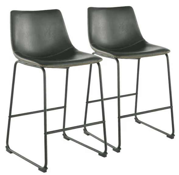 (2) LUMISOURCE 26" DUKE COUNTER STOOLS IN BOX - Earl's Auction Company