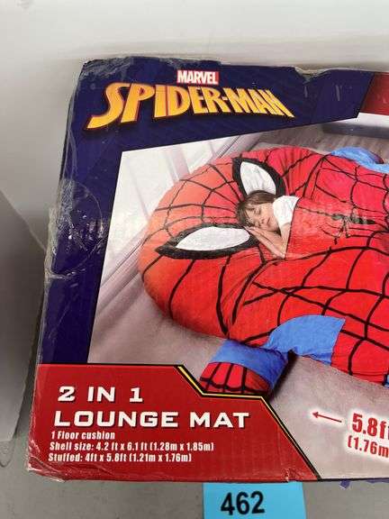 SPIDERMAN 2-IN-1 LOUNGE MAT IN BOX - Earl's Auction Company