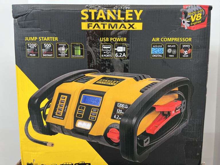 (2) STANLEY FATMAX POWER STATIONS IN BOXES - Earl's Auction Company