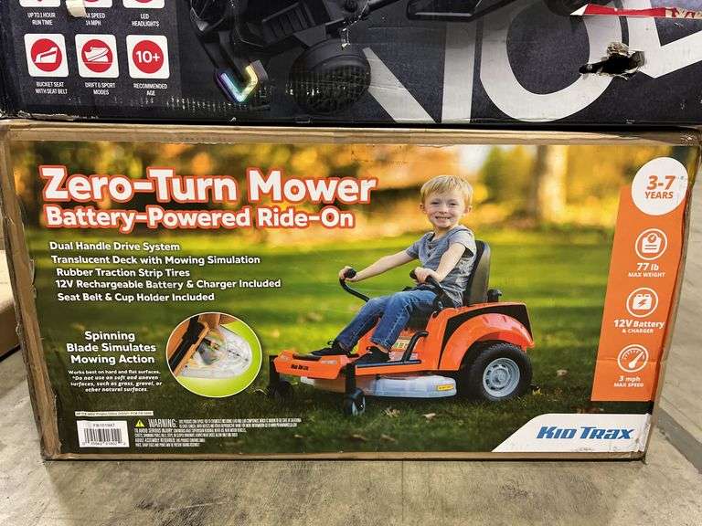 AS IS - (2) KIDS RIDE ONS IN BOXES - KID TRAX & JETSON - Earl's Auction ...