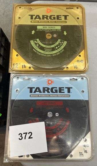 (2) TARGET 12" CIRCULAR SAW BLADES - Earl's Auction Company