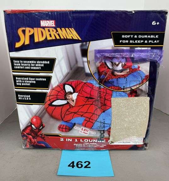 SPIDERMAN 2-IN-1 LOUNGE MAT IN BOX - Earl's Auction Company