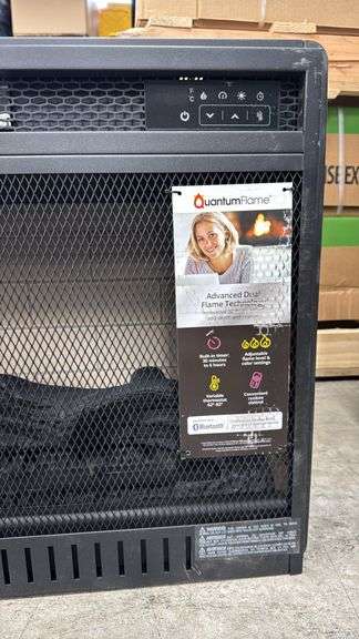 QUANTUM FLAME ELECTRIC FIREPLACE INSERT - Earl's Auction Company
