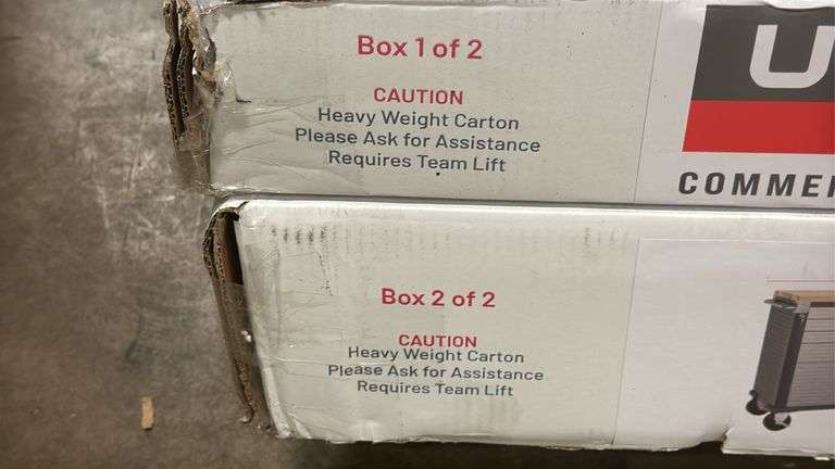 SEVILLE CLASSICS ROLLING WORK CENTER IN BOX - Earl's Auction Company