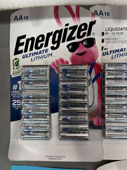(3) PACKS OF ENERGIZER AA18 BATTERIES - Earl's Auction Company