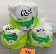 (3) PACKS OF CHINET PAPER PLATES - Earl's Auction Company