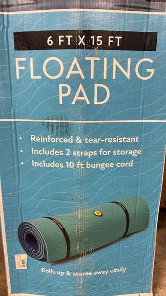 6FTx15FT FLOATING PAD IN BOX - Earl's Auction Company