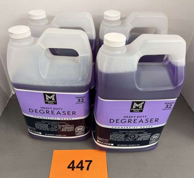(4) JUGS OF HEAVY DUTY DEGREASER - Earl's Auction Company
